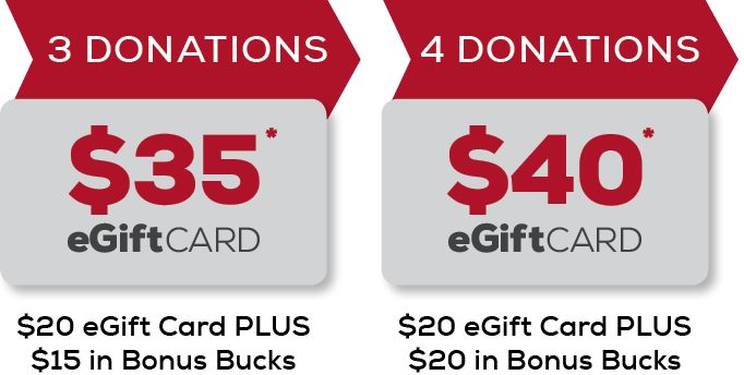 OneBlood Challenges | Give More, Earn More